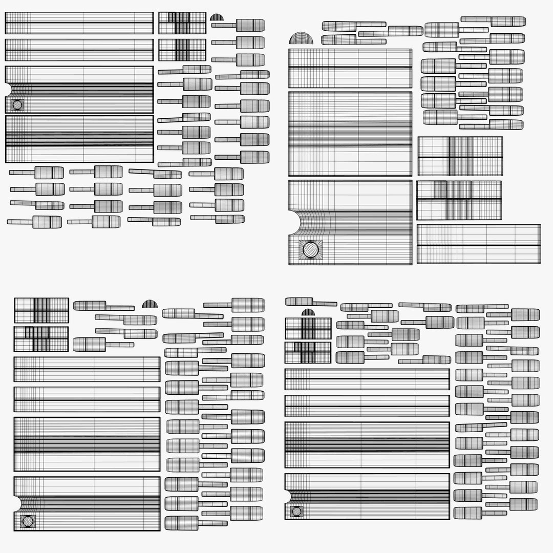 Integrated Circuits Chips 3D Model - TurboSquid 1779110