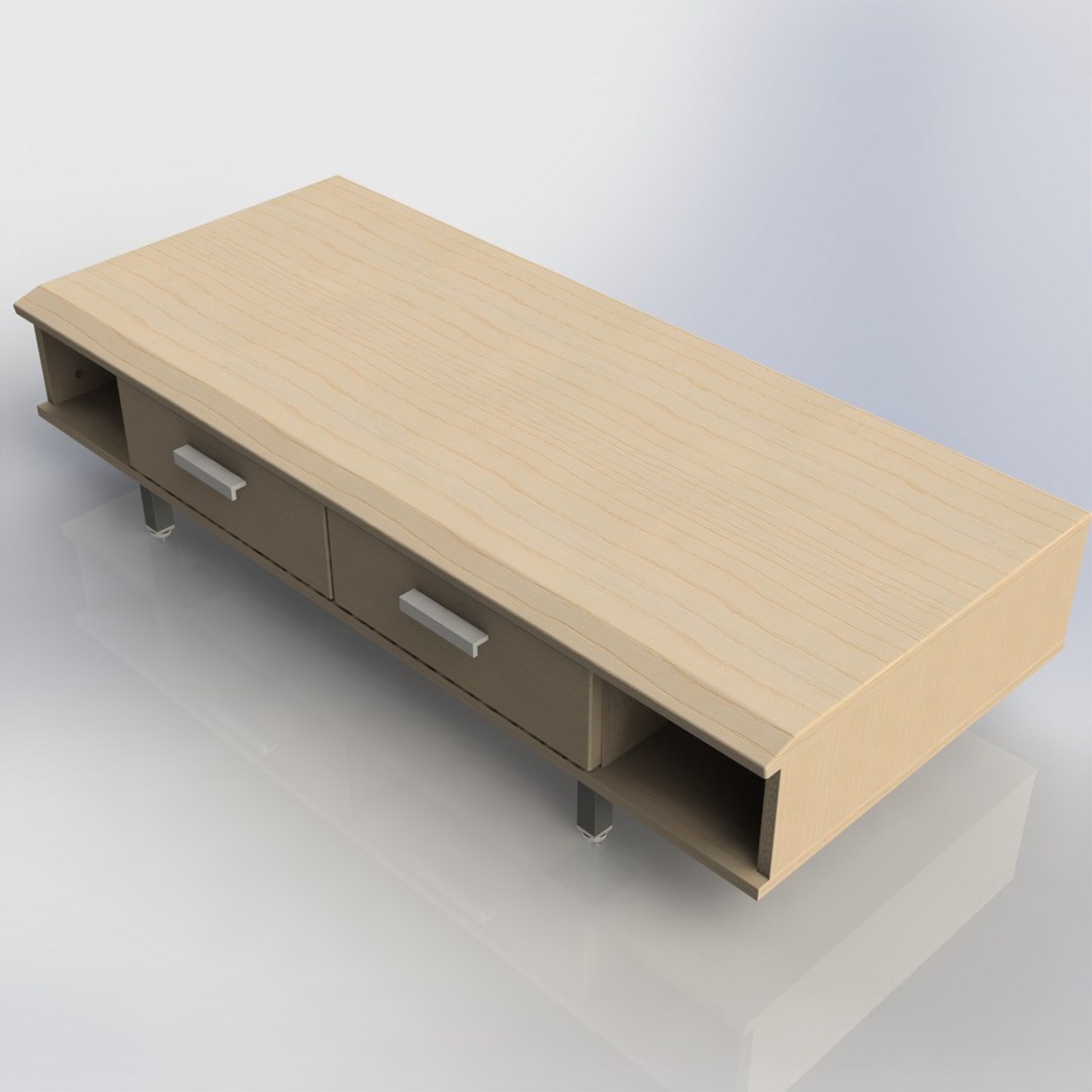 3ds max tv cabinet