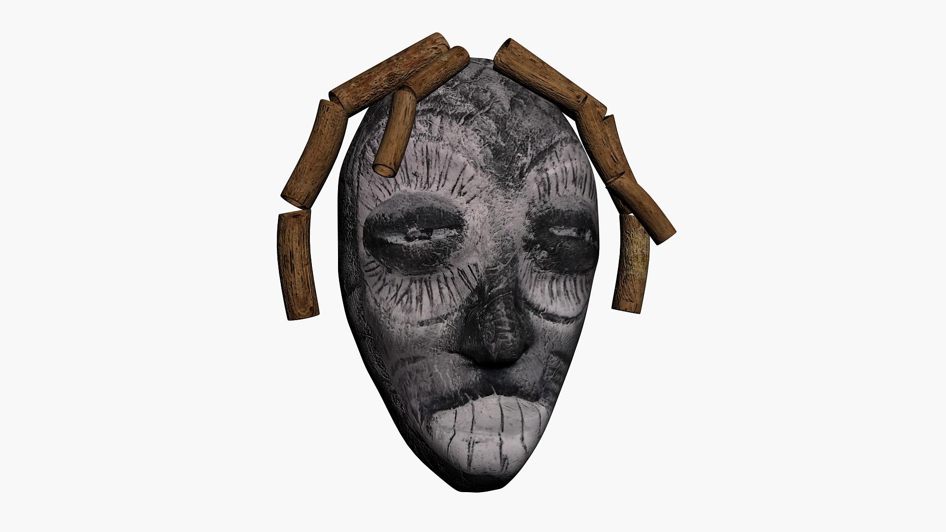Voodoo Mask 3D Model - TurboSquid 2206821