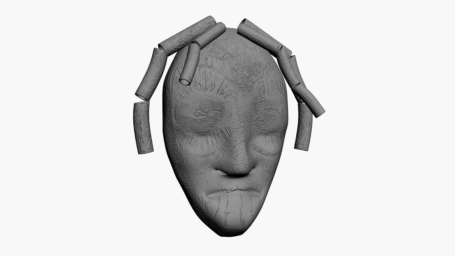 Voodoo Mask 3D Model - TurboSquid 2206821