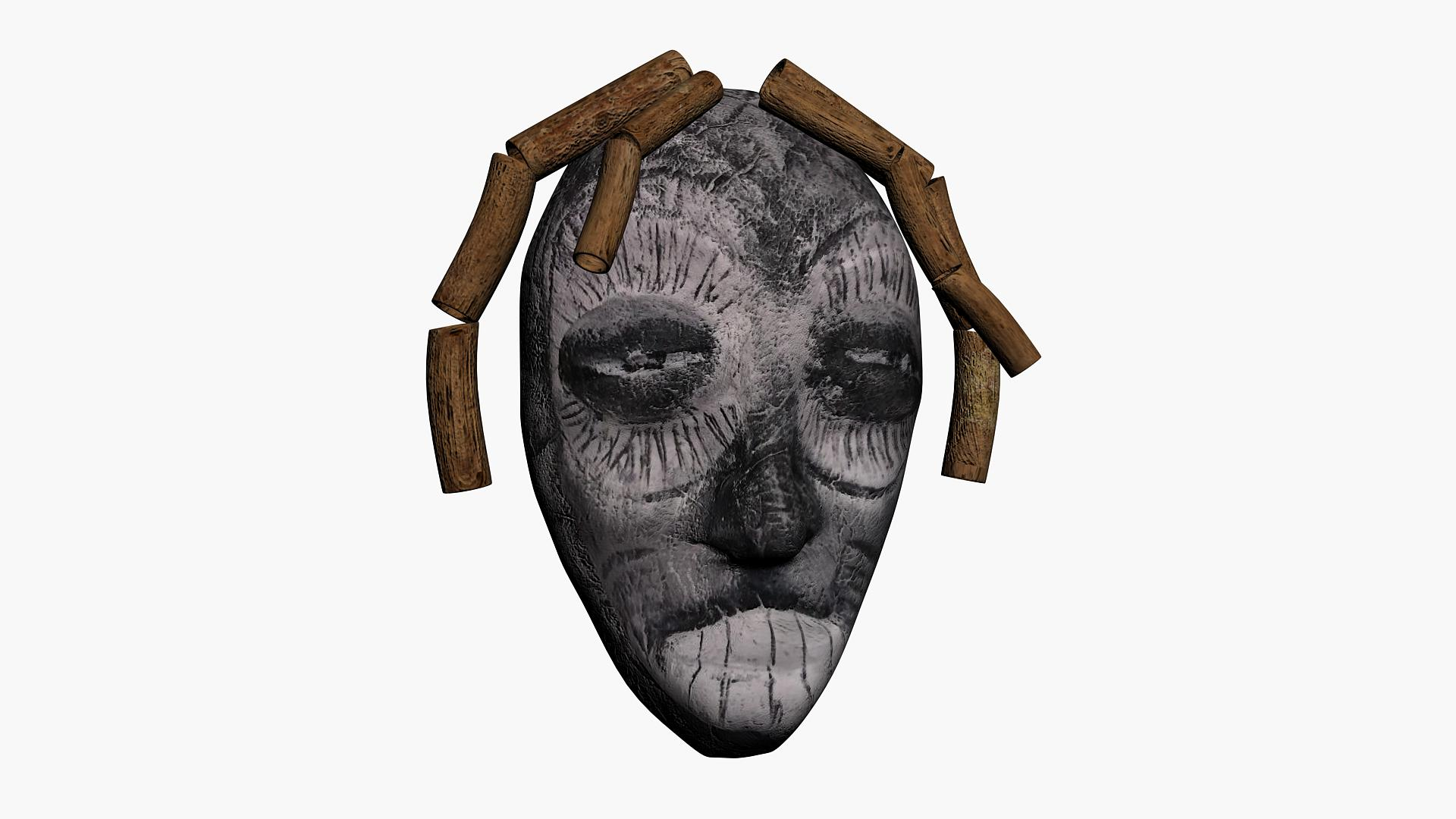 Voodoo Mask 3D Model - TurboSquid 2206821