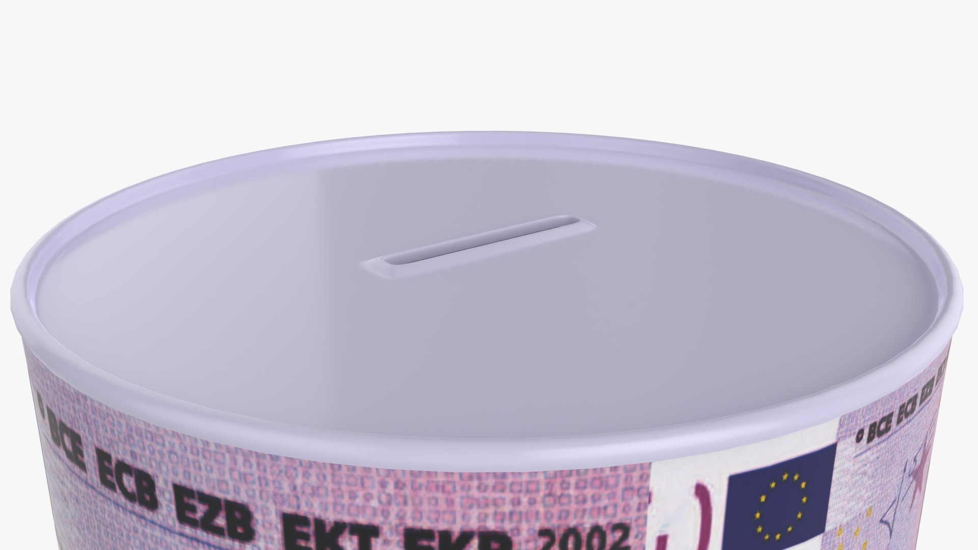 3D Euro Money Box Tin - TurboSquid 1647730