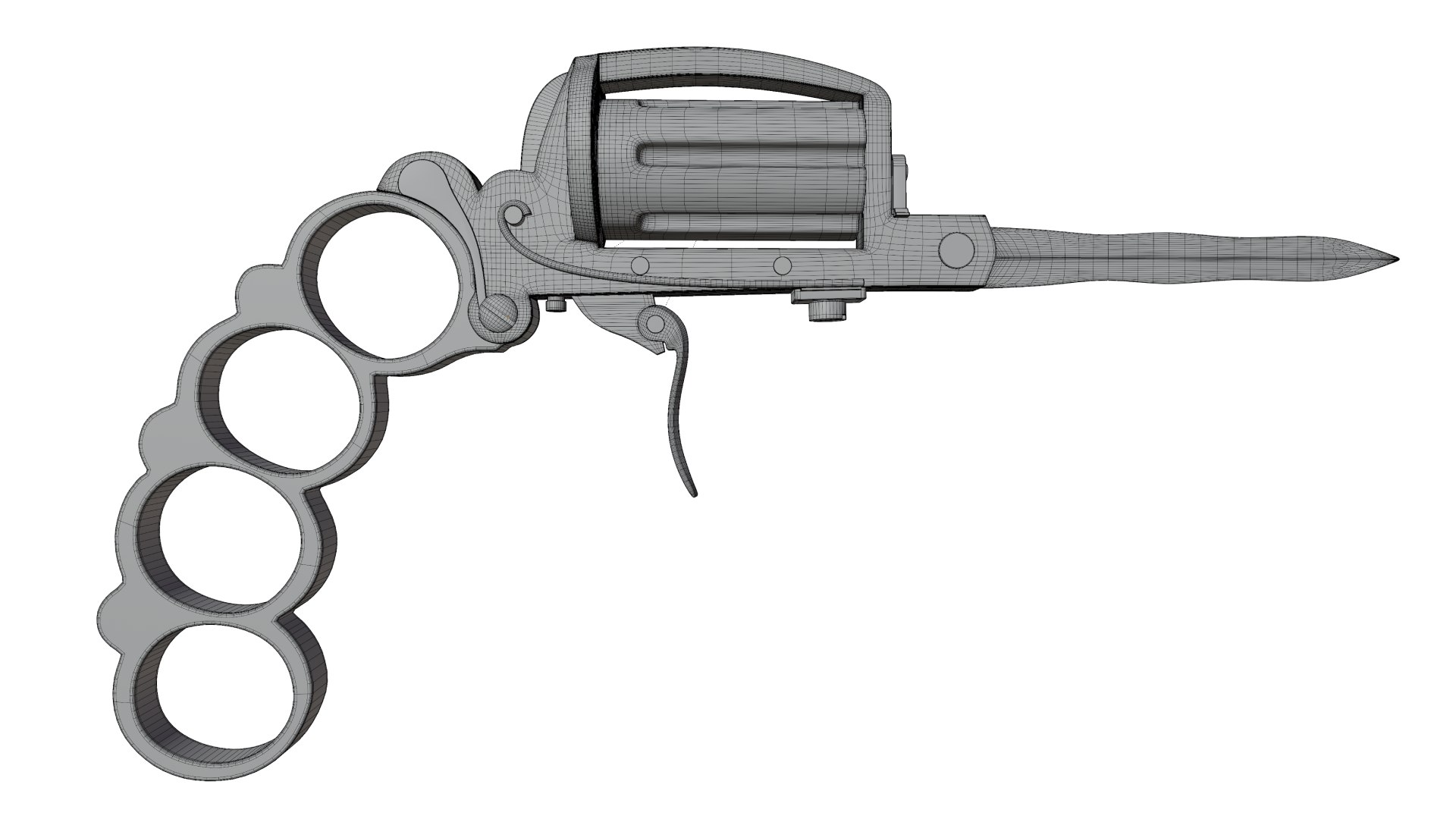 Apache Revolver 3D Model - TurboSquid 2191133