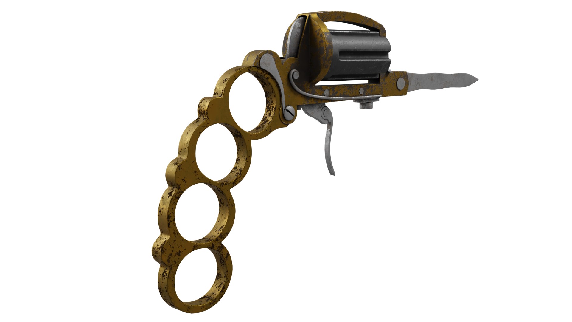 Apache Revolver 3D Model - TurboSquid 2191133