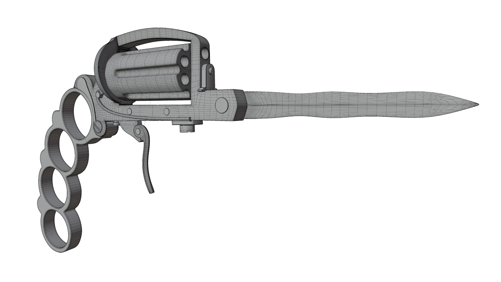 Apache Revolver 3D Model - TurboSquid 2191133