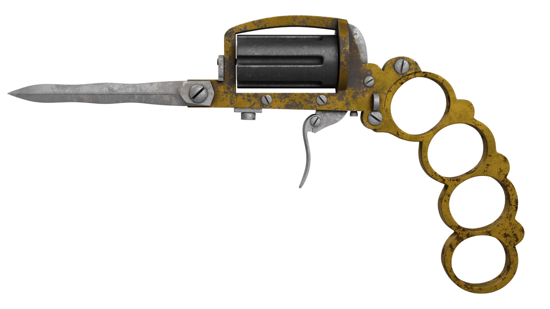 Apache Revolver 3D Model - TurboSquid 2191133
