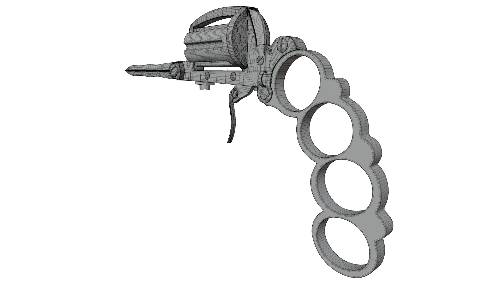 Apache Revolver 3D Model - TurboSquid 2191133