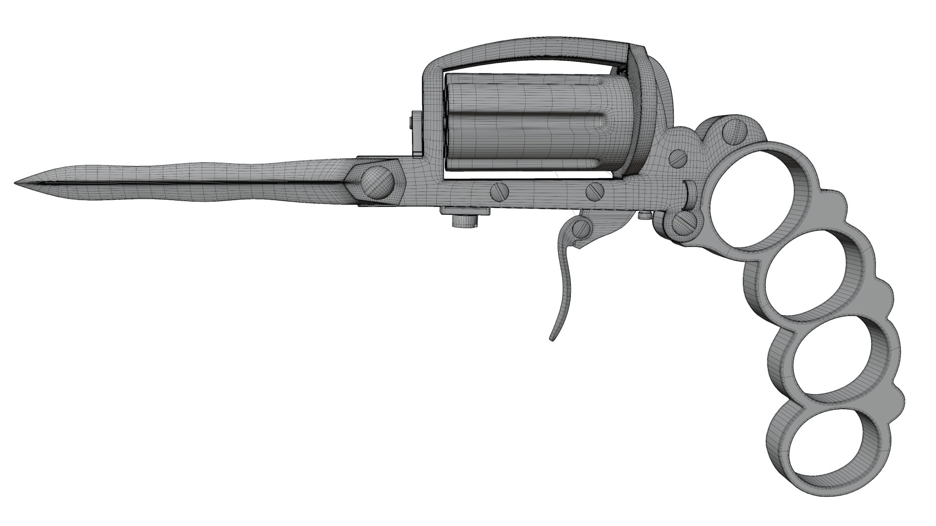 Apache Revolver 3D Model - TurboSquid 2191133