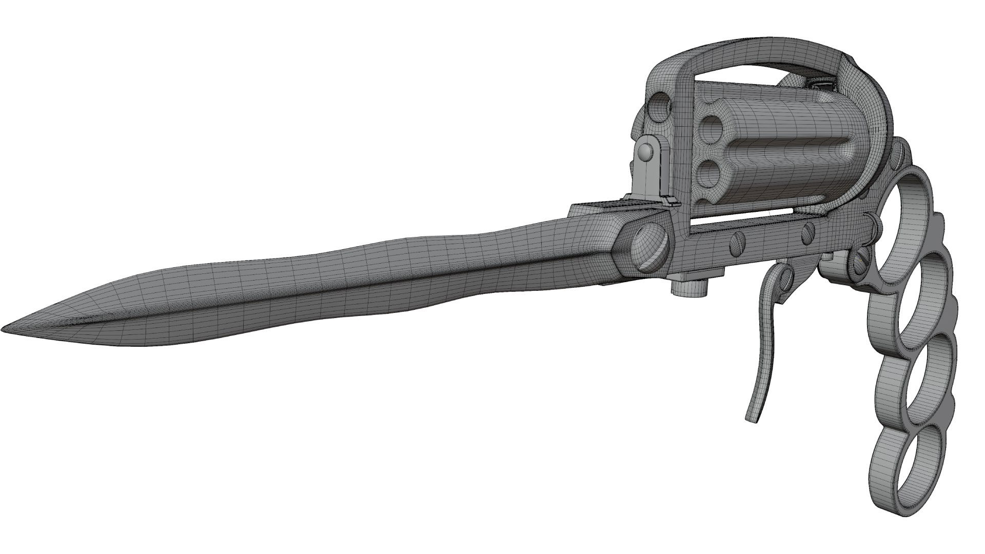 Apache Revolver 3D Model - TurboSquid 2191133