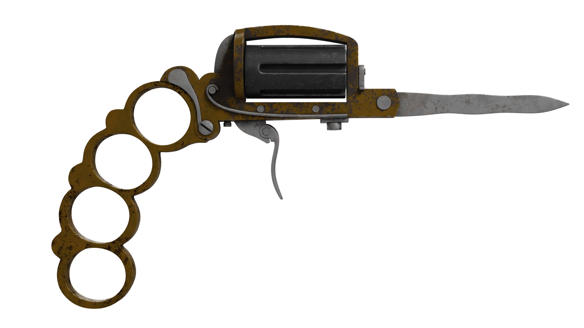 Apache Revolver 3D Model - TurboSquid 2191133