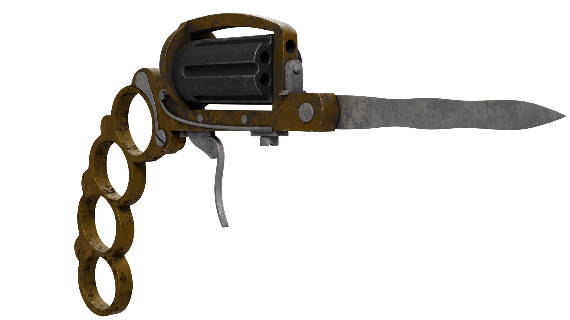 Apache Revolver 3D Model - TurboSquid 2191133