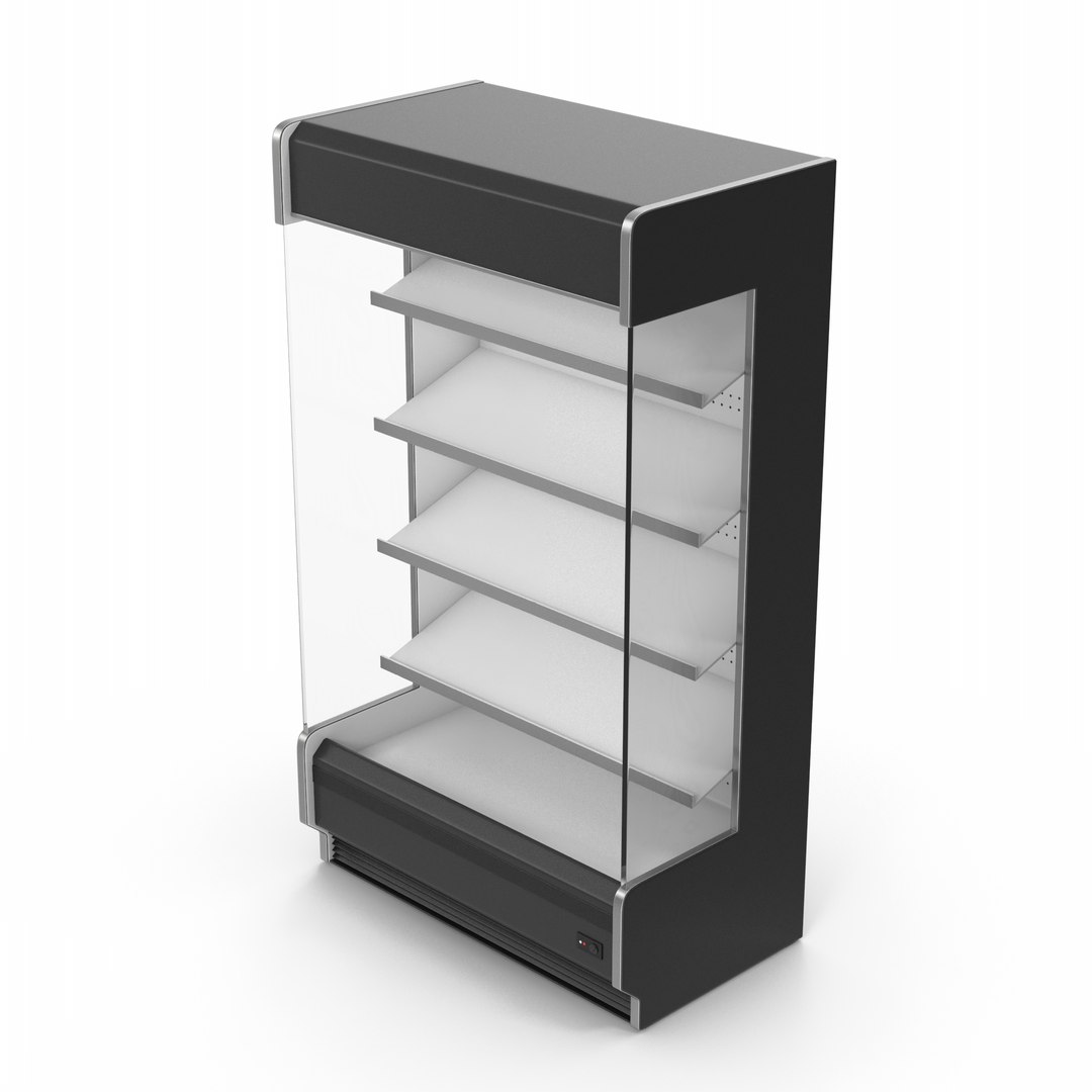 Refrigerator Display Case 3D Model - TurboSquid 2195812