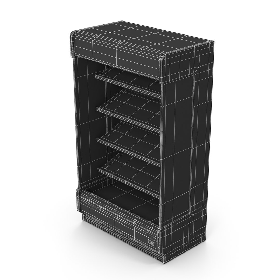 Refrigerator Display Case 3D Model - TurboSquid 2195812