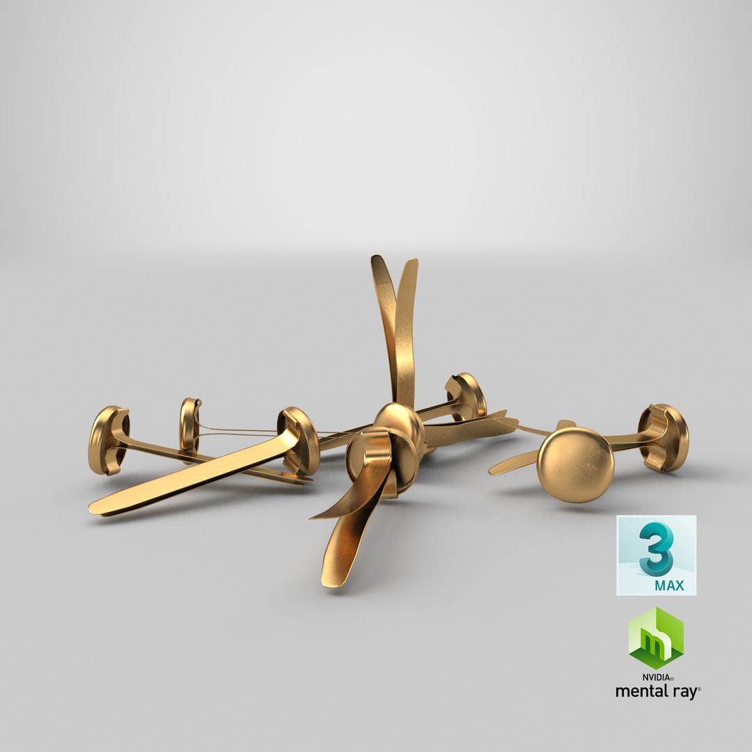 Split Pins Model - TurboSquid 1461570