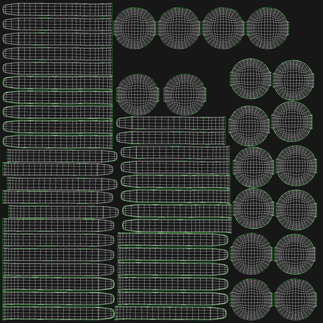 Split Pins Model - TurboSquid 1461570