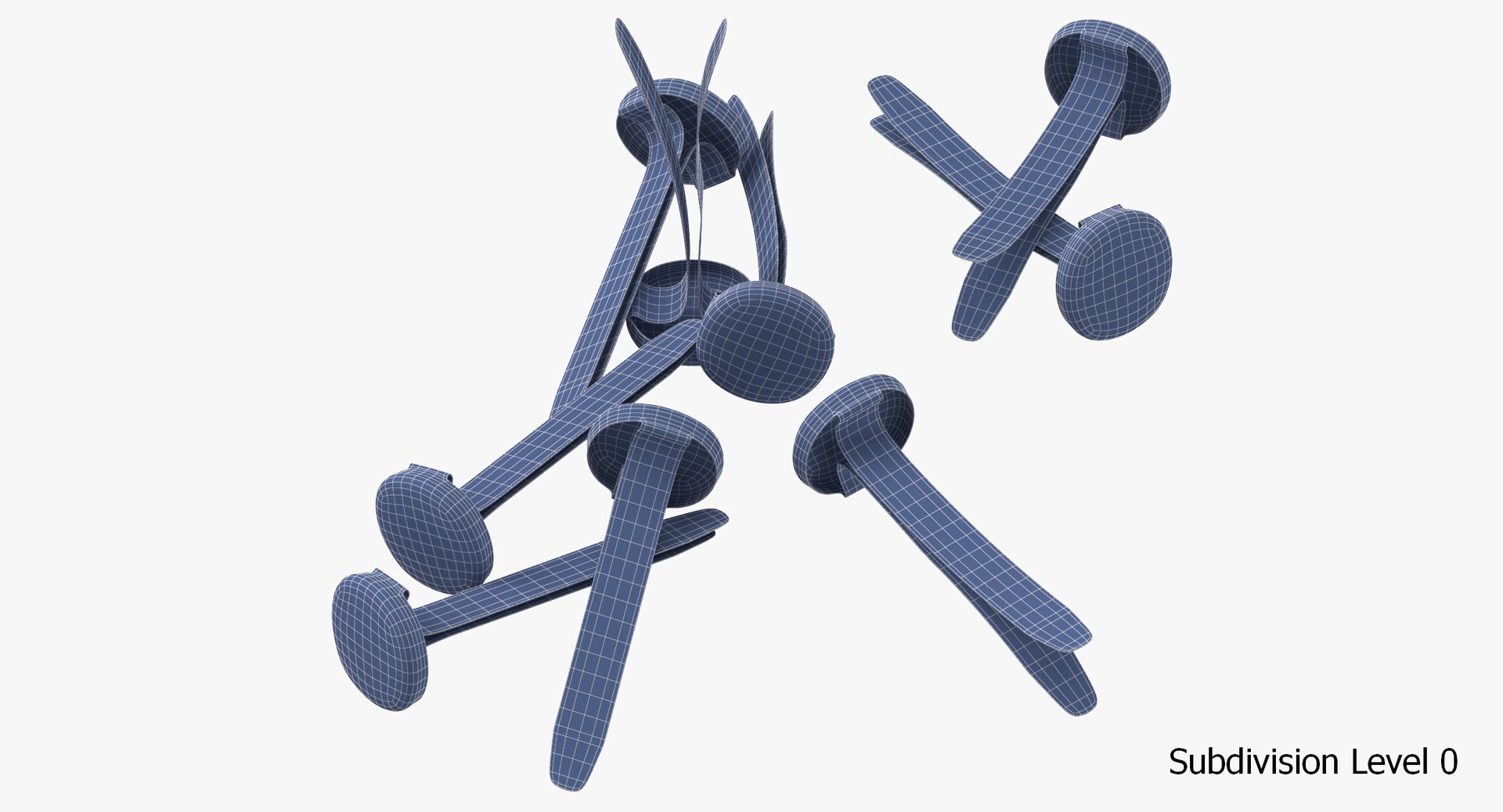 Split Pins Model - TurboSquid 1461570