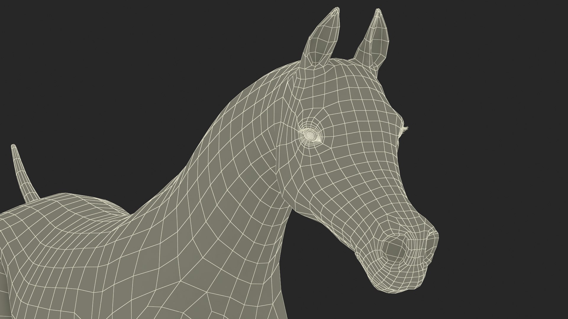 Galloping Arabian Horse Gray Dappled Fur 3D - TurboSquid 2180064