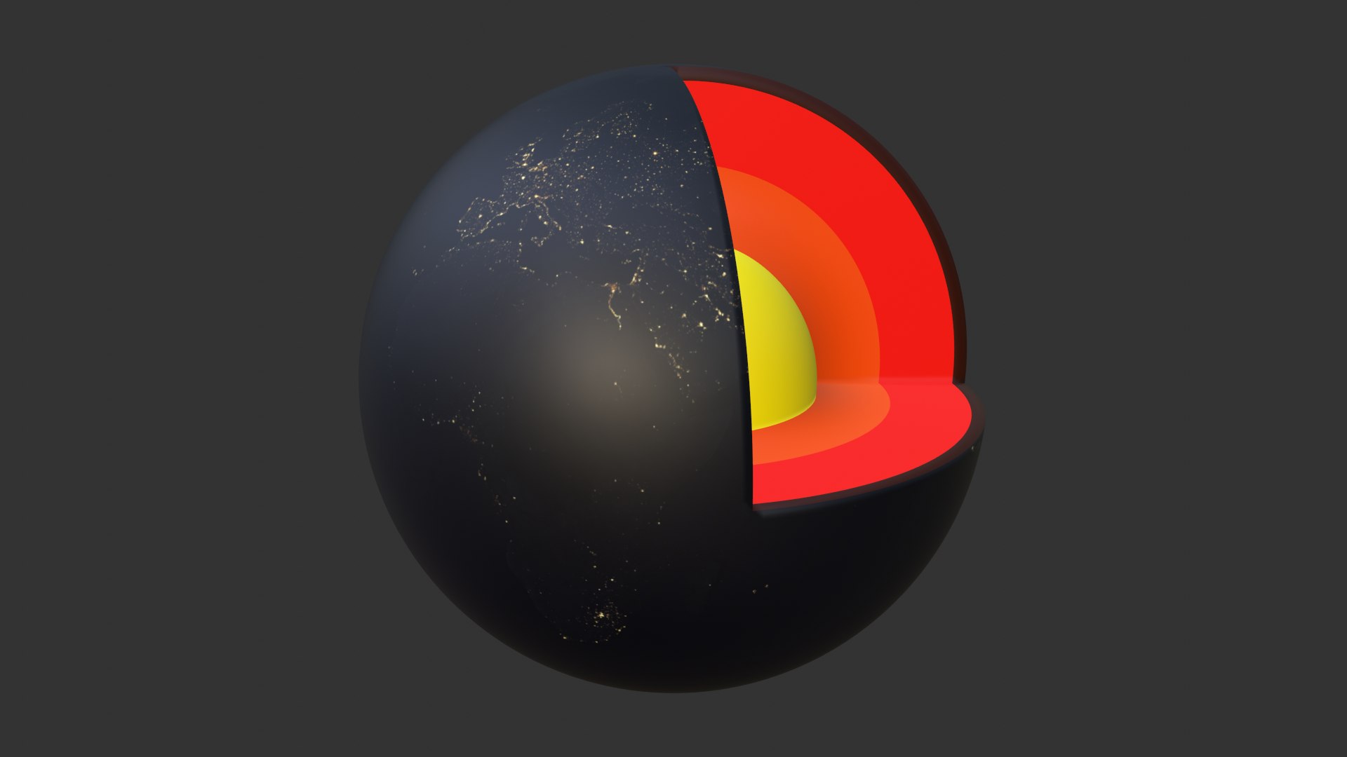 Earth Night 3D Model - TurboSquid 2055772