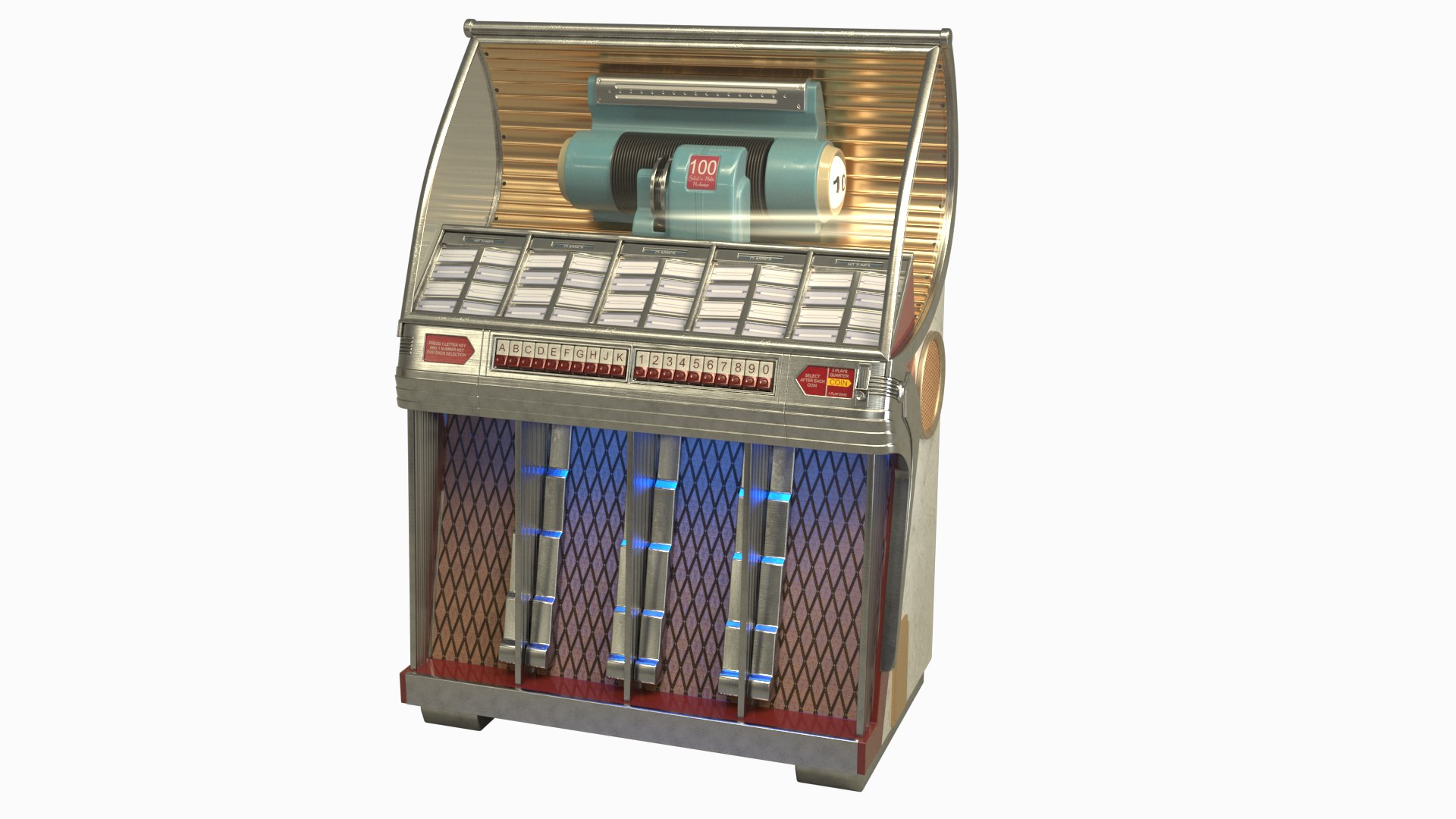 Jukebox 3D Model - TurboSquid 2417246