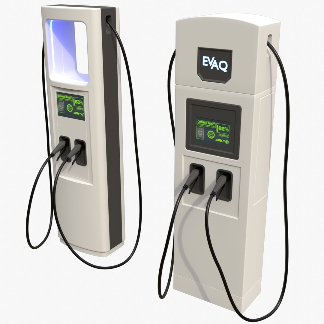 3D Electric Car Charger 1 Basic - TurboSquid 2030714