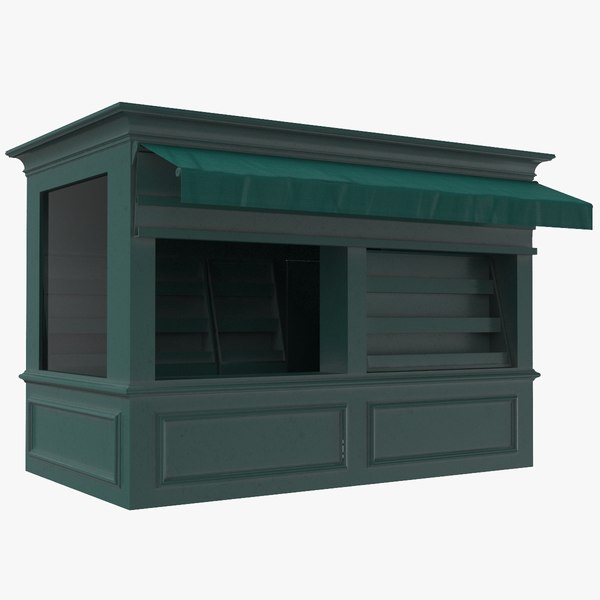 3D Kiosk Models | TurboSquid