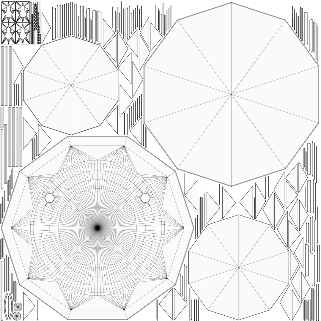 Phale Navado Mirror Art 3D Model - TurboSquid 2340073