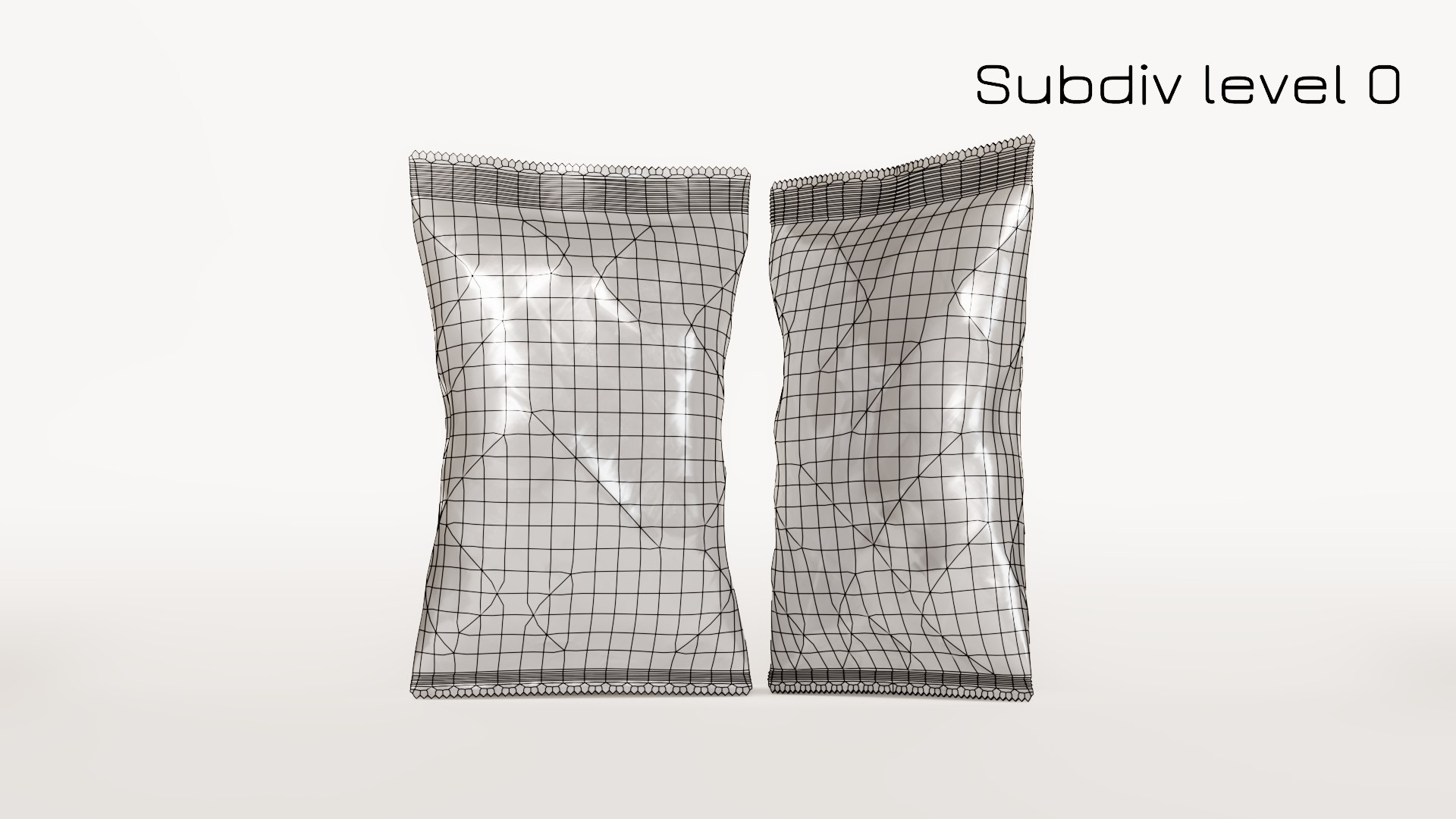 Chips Bag V1 3D Model - TurboSquid 1806594