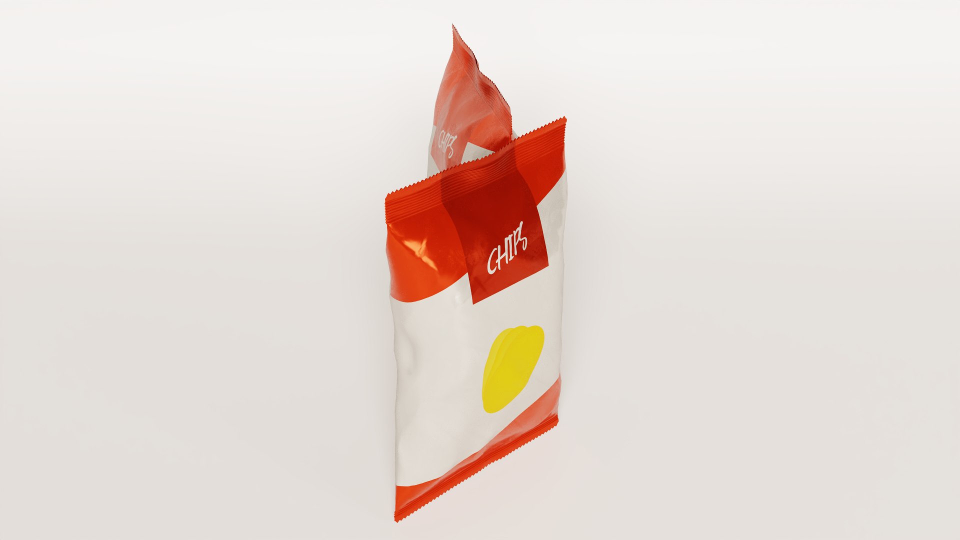 Chips Bag V1 3D Model - TurboSquid 1806594