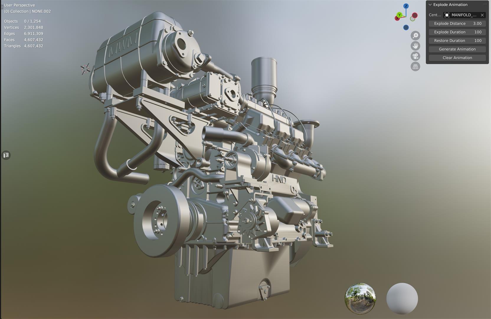 3D Ship Engine Parts - TurboSquid 2418756