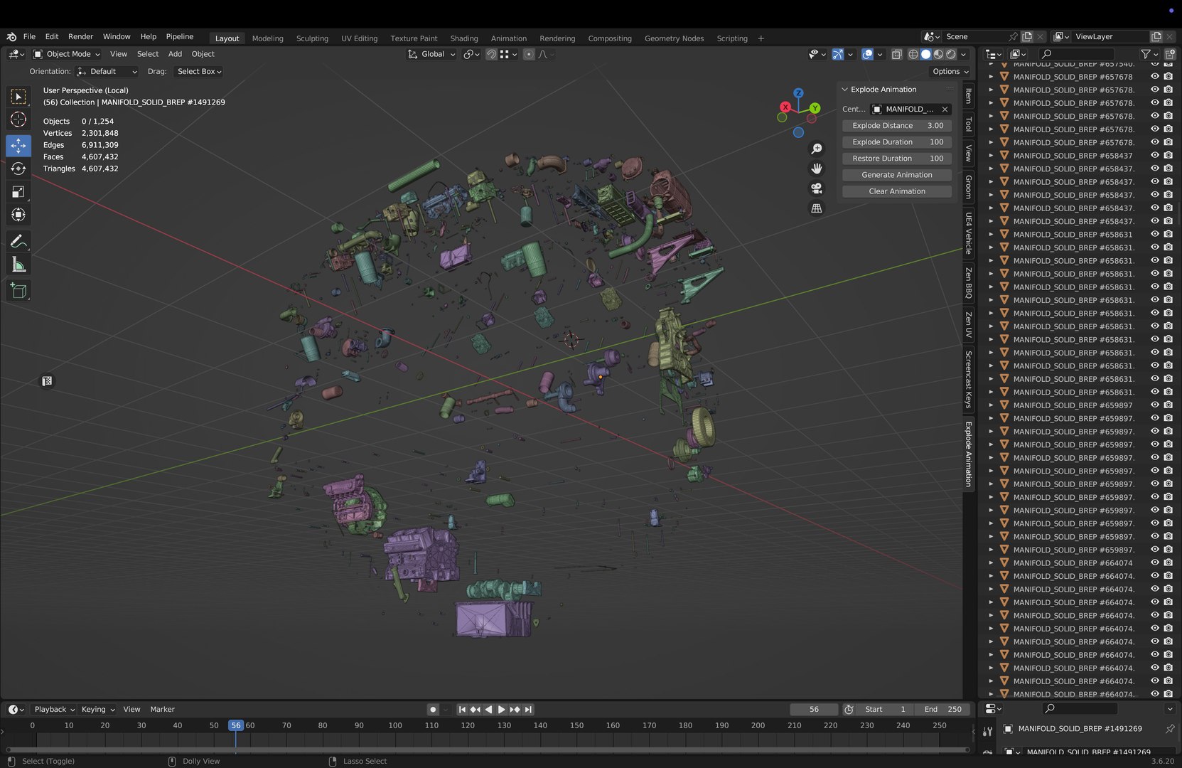 3D Ship Engine Parts - TurboSquid 2418756