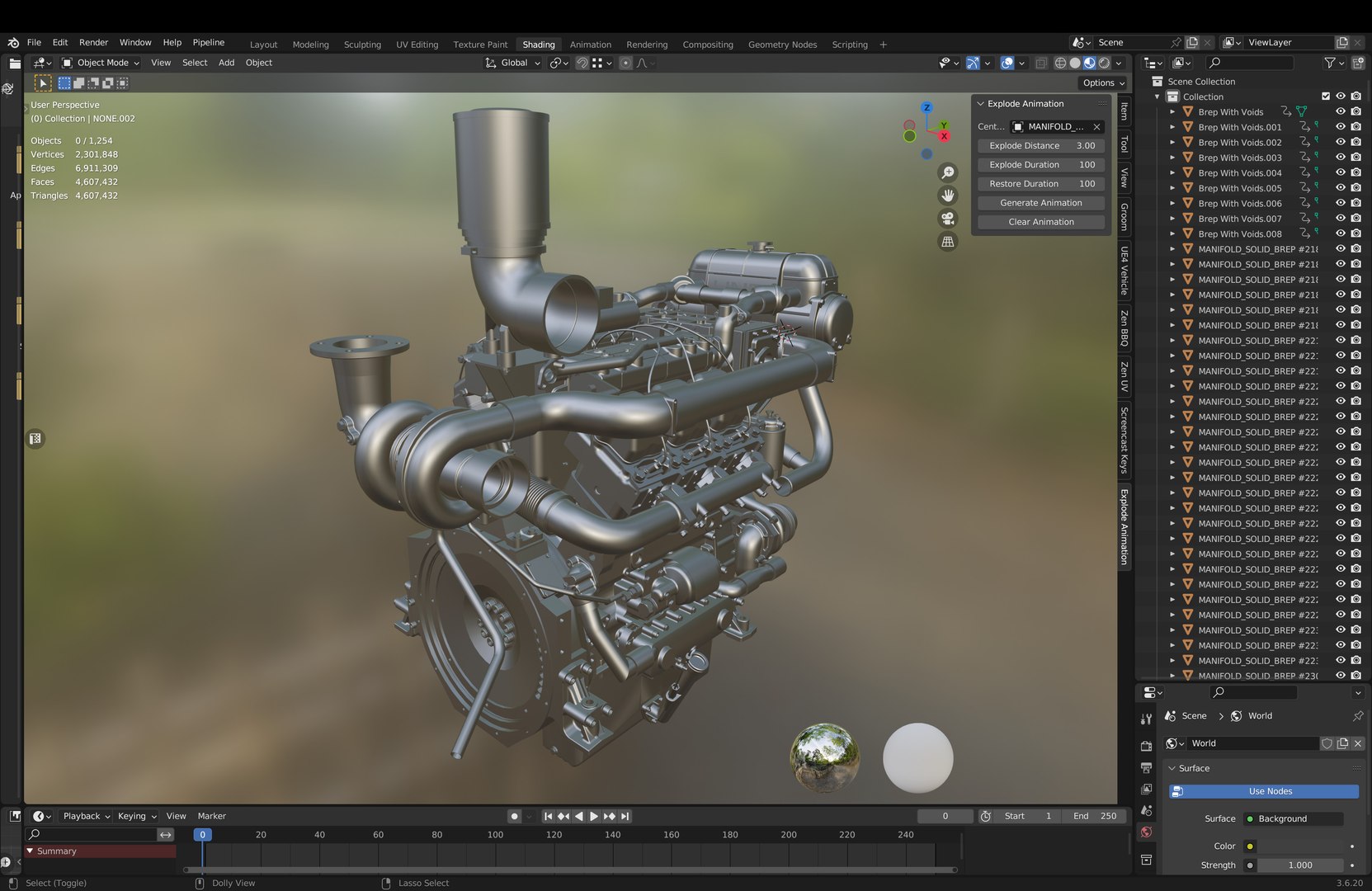 3D Ship Engine Parts - TurboSquid 2418756