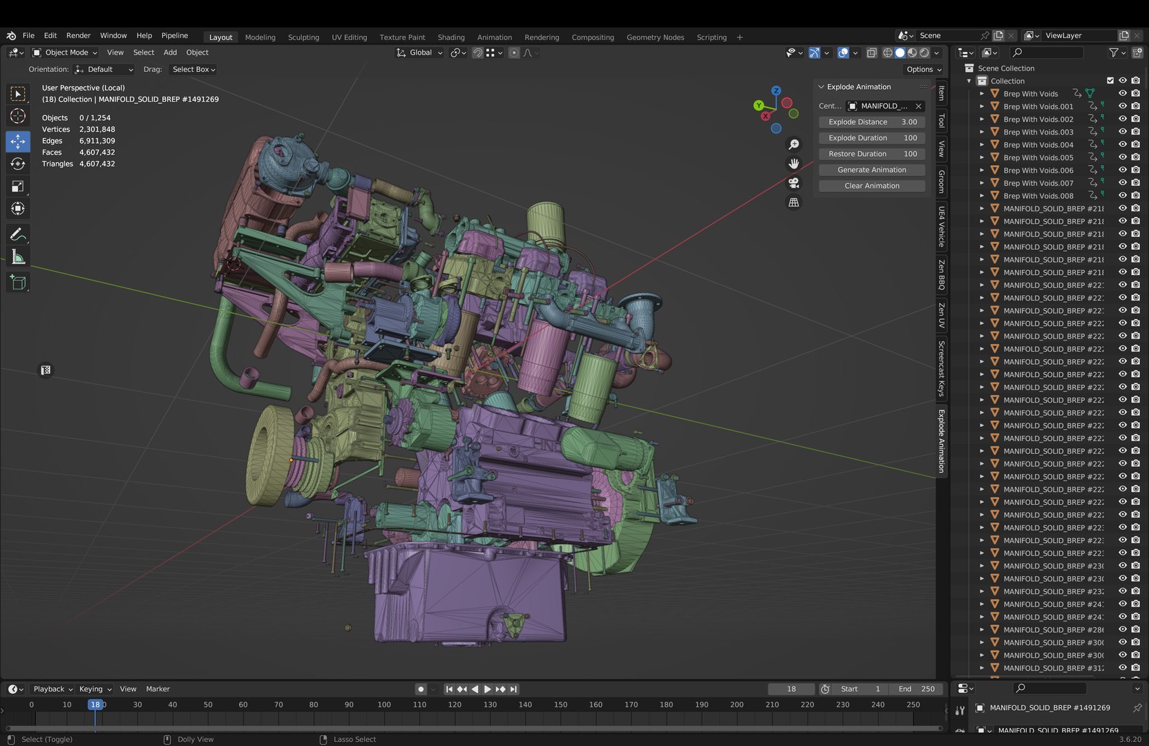 3D Ship Engine Parts - TurboSquid 2418756