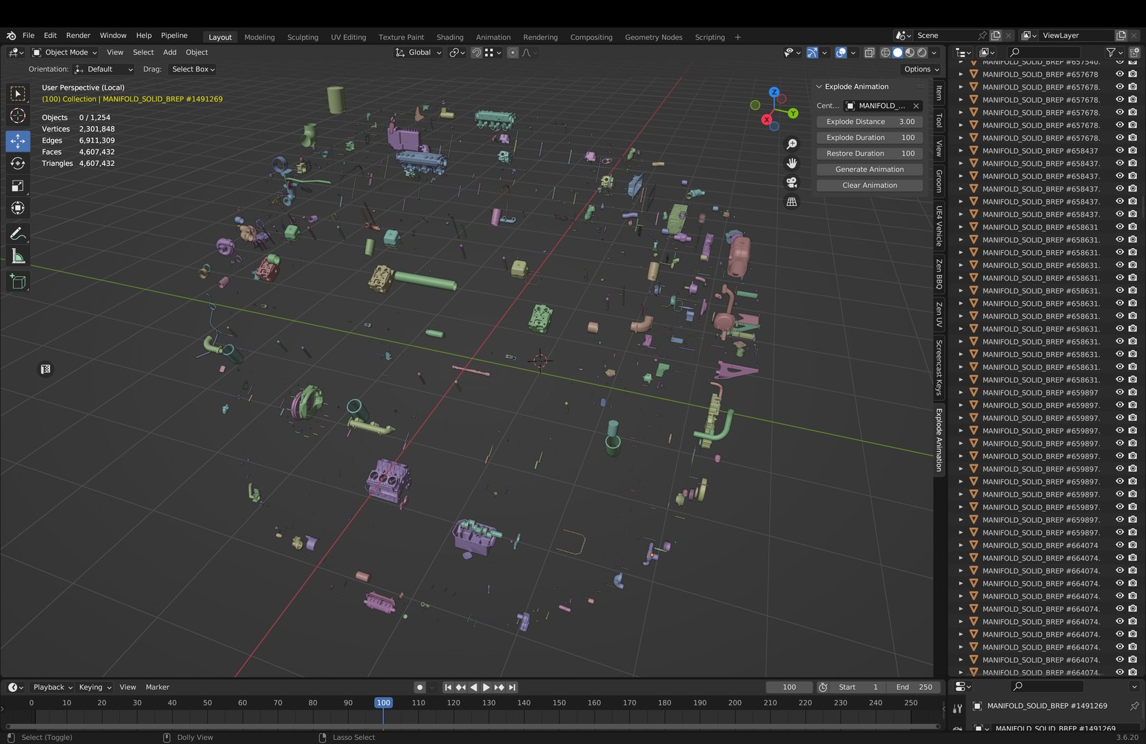 3D Ship Engine Parts - TurboSquid 2418756