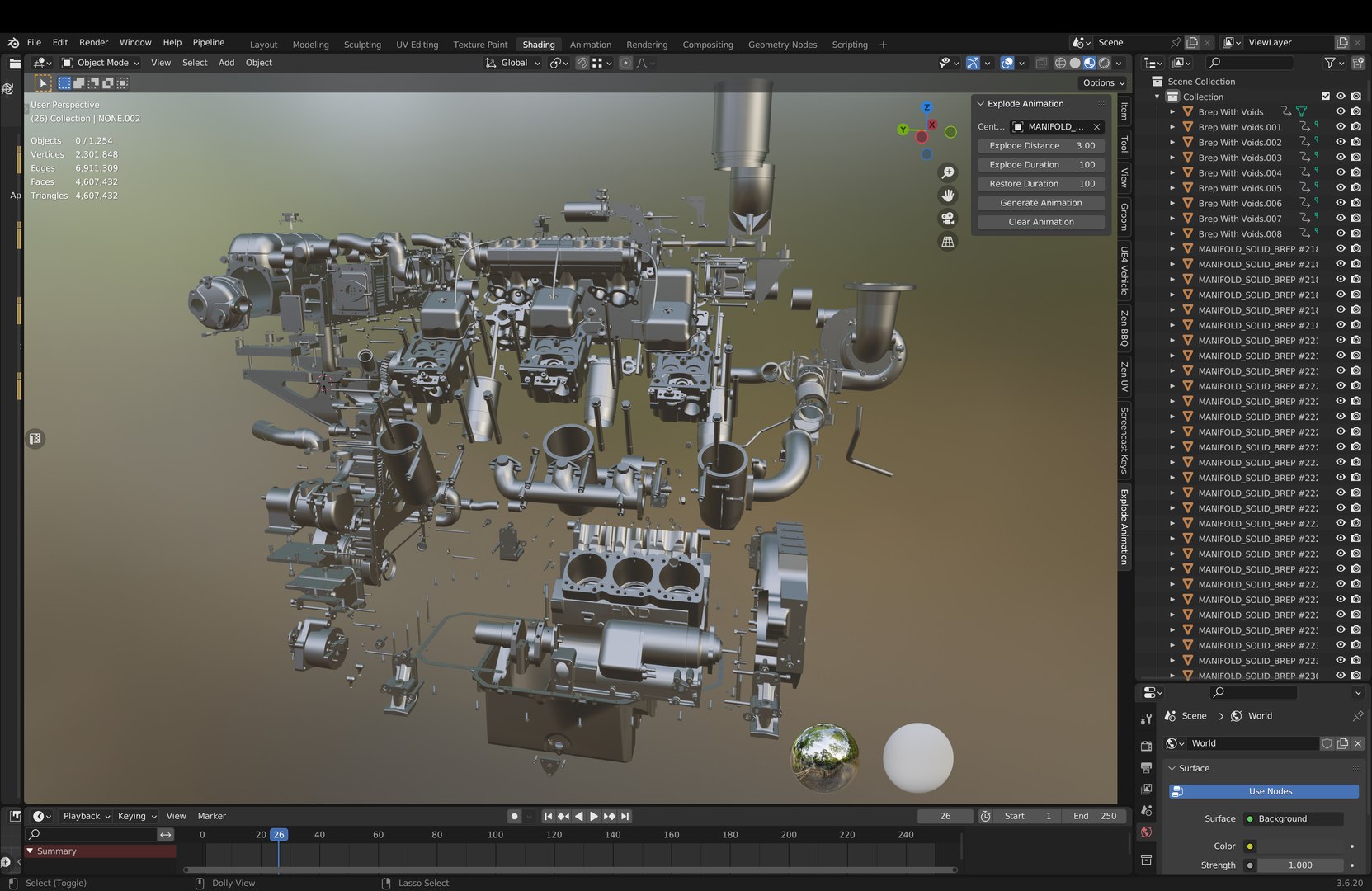 3D Ship Engine Parts - TurboSquid 2418756