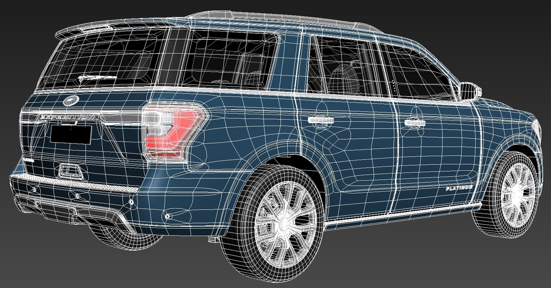 Ford Expedition 2018 Model - TurboSquid 2222110