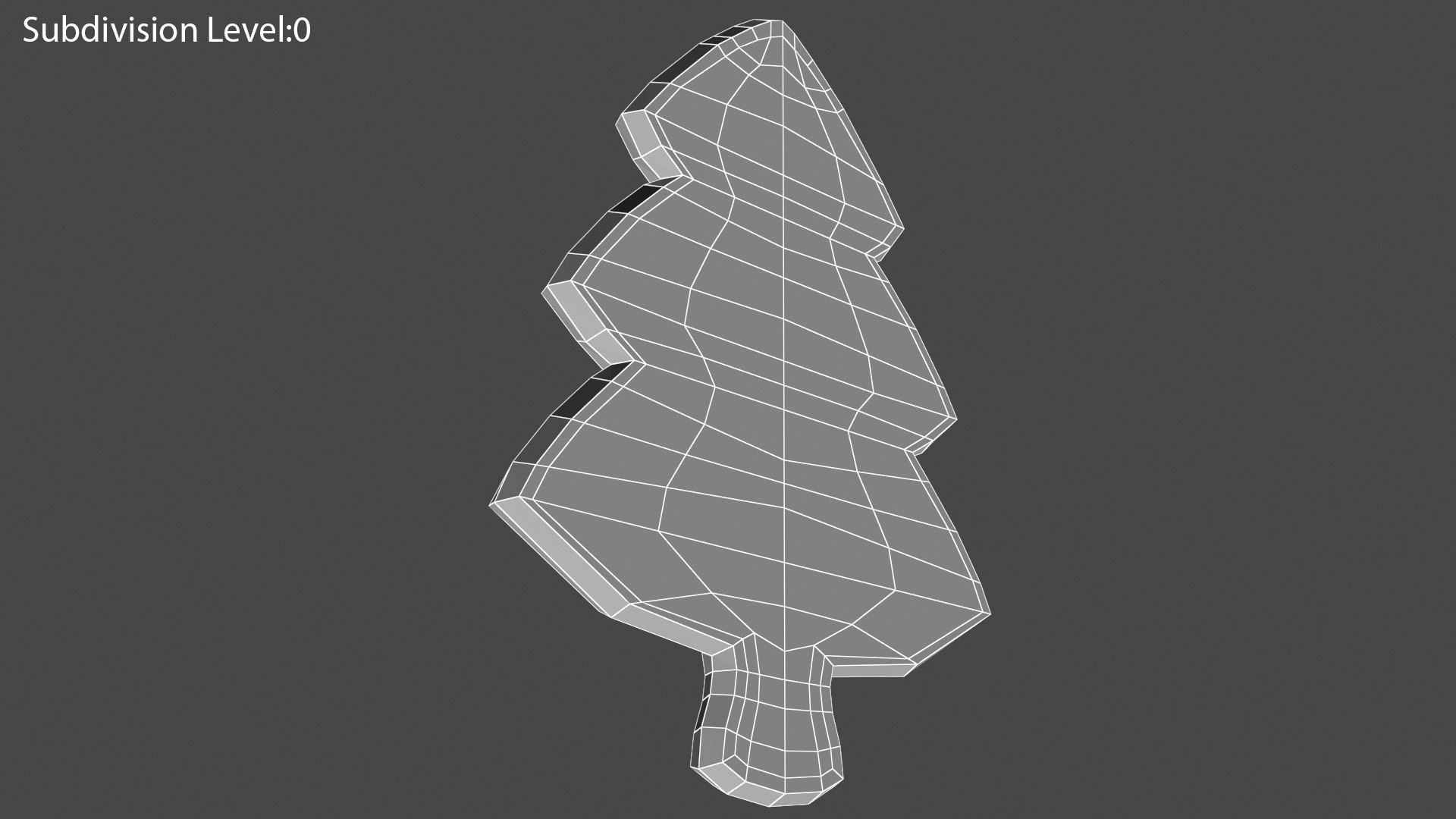 3D model gingerbread tree christmas cookie - TurboSquid 1653779
