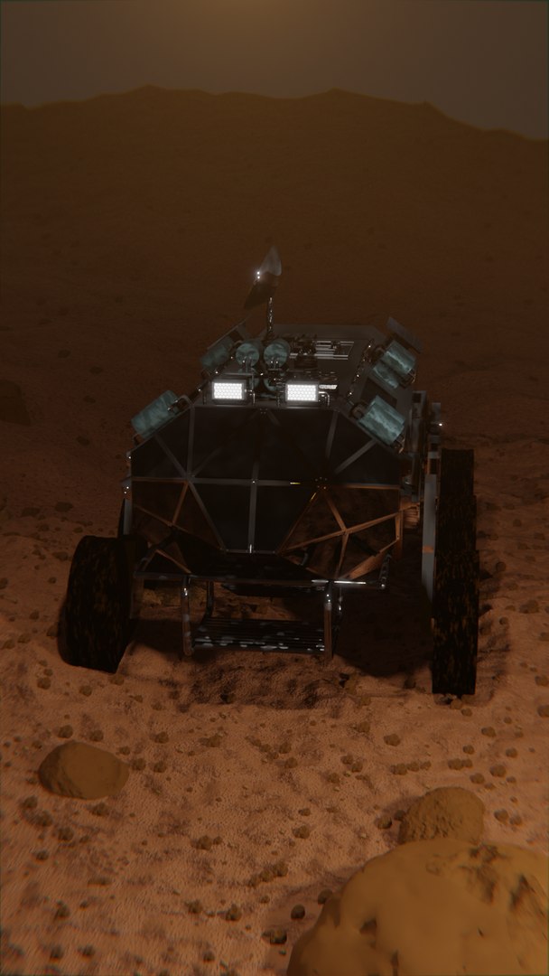 3D Mars Rover - TurboSquid 1958092