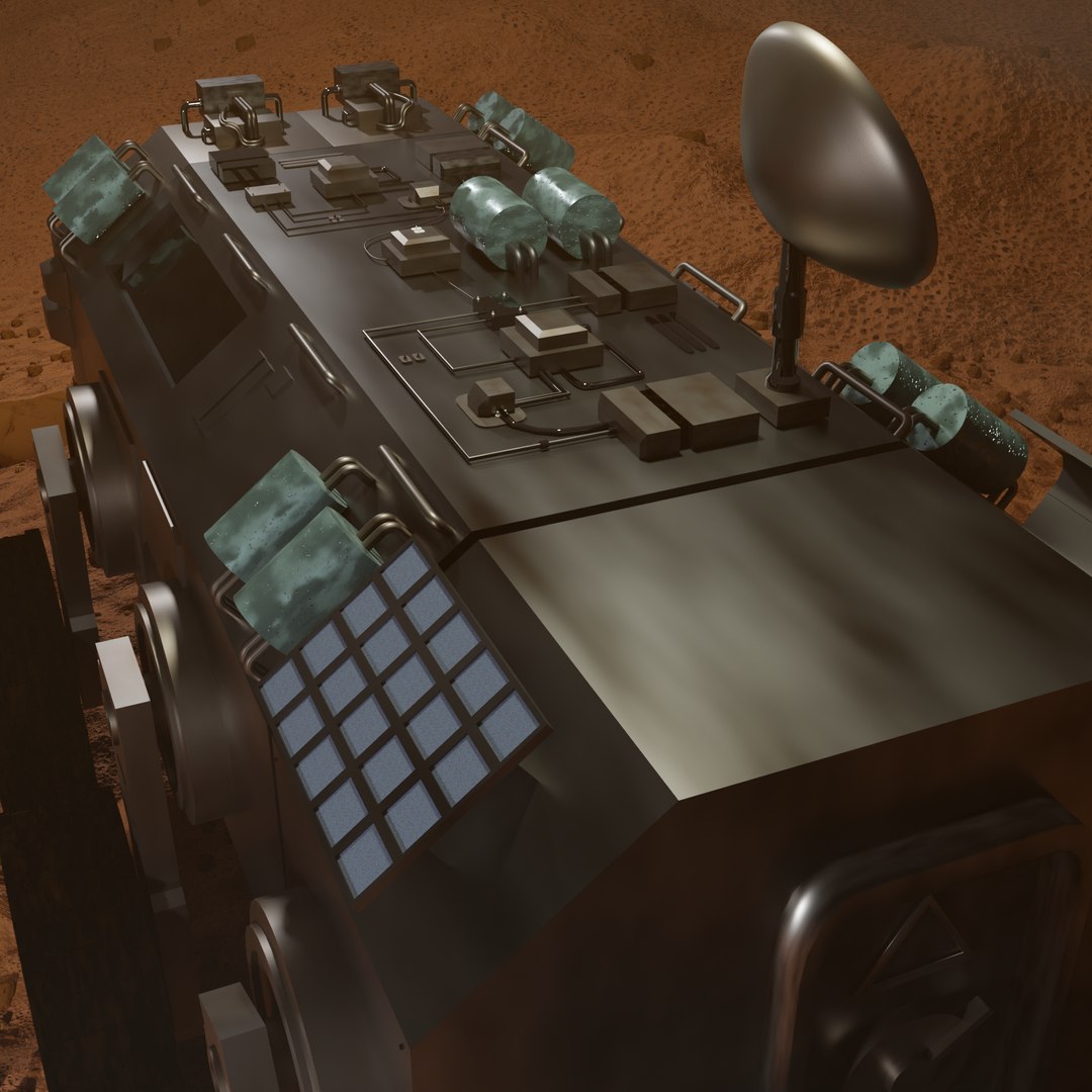3D Mars Rover - TurboSquid 1958092