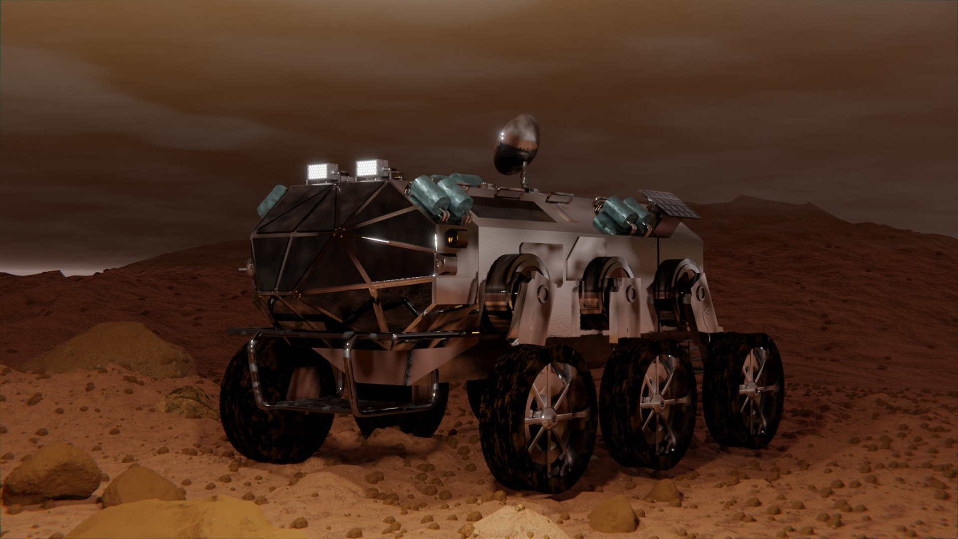 3D Mars Rover - TurboSquid 1958092