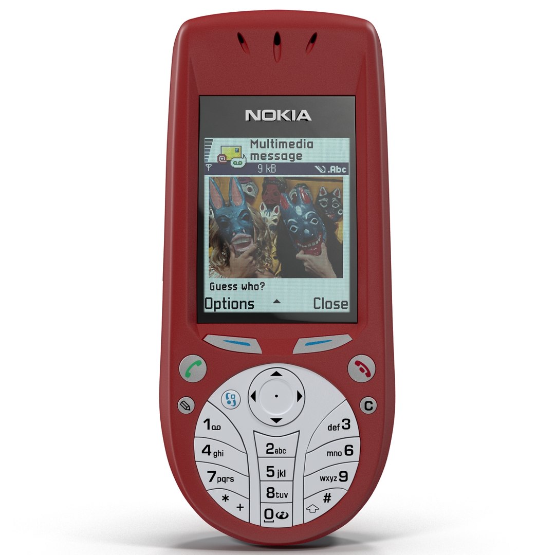 Nokia 3660 3d Model