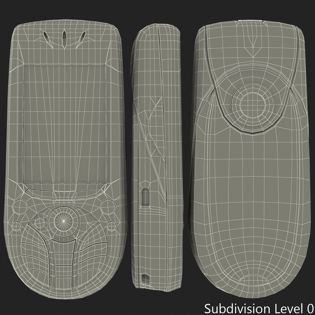 Nokia 3660 3d Model