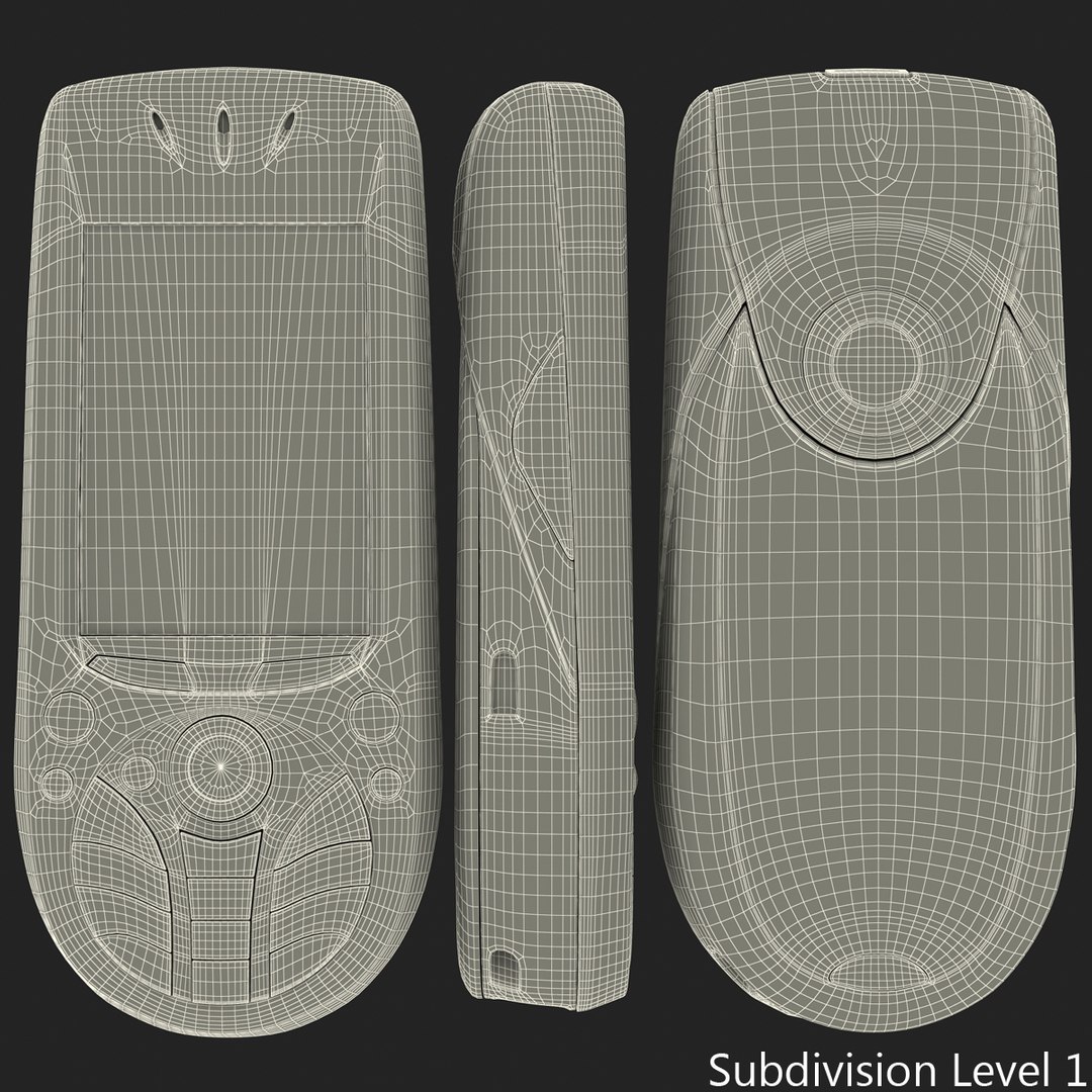 Nokia 3660 3d Model