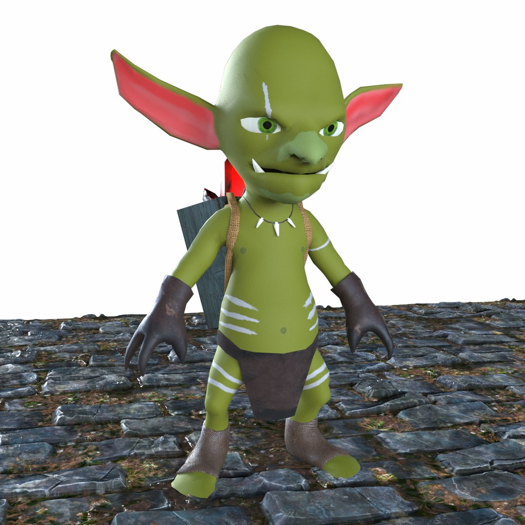 Goblin Miner 3D Model - TurboSquid 1390087