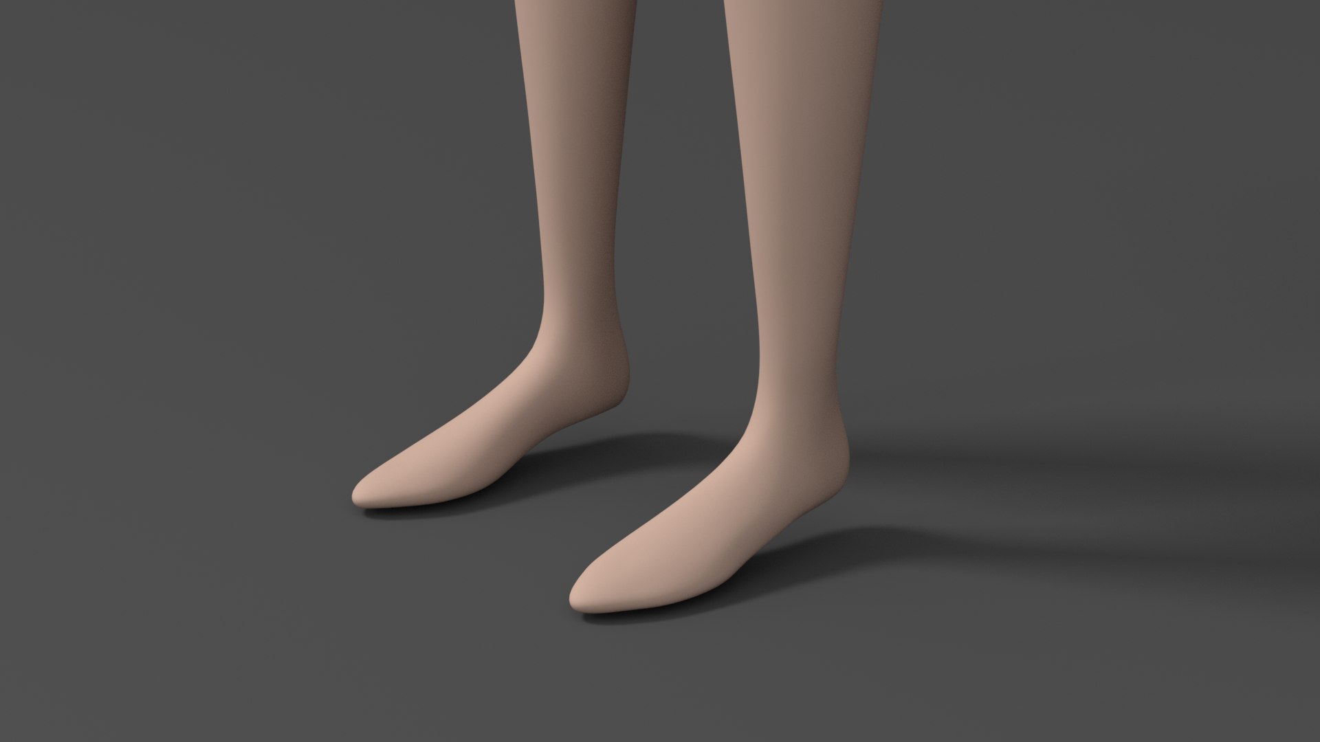 3D Stylised Female Base Mesh - TurboSquid 1756901