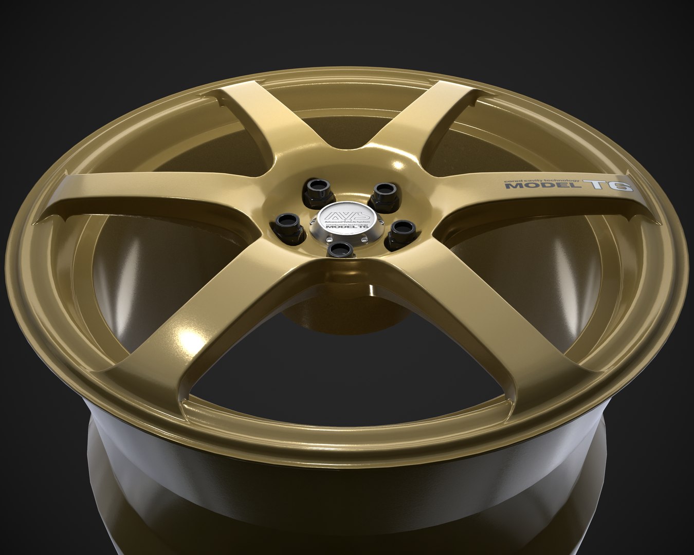 Yokohama Advan AVS Model T6 3D - TurboSquid 1747871