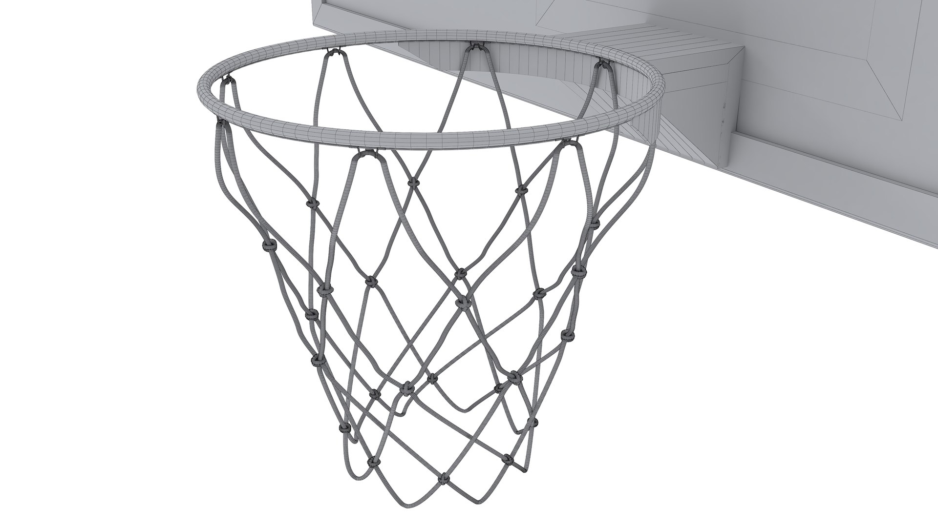 3D Basketball Hoop On The Bracket Model - TurboSquid 2280339