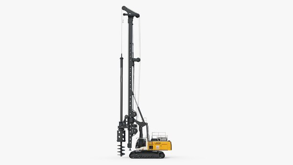 Liebherr LB 28-320 Rigged Drilling Rig 3D model - TurboSquid 1729084