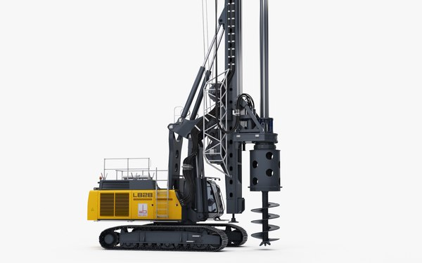 Liebherr LB28-320リグ付き掘削リグ3Dモデル - TurboSquid 1729084
