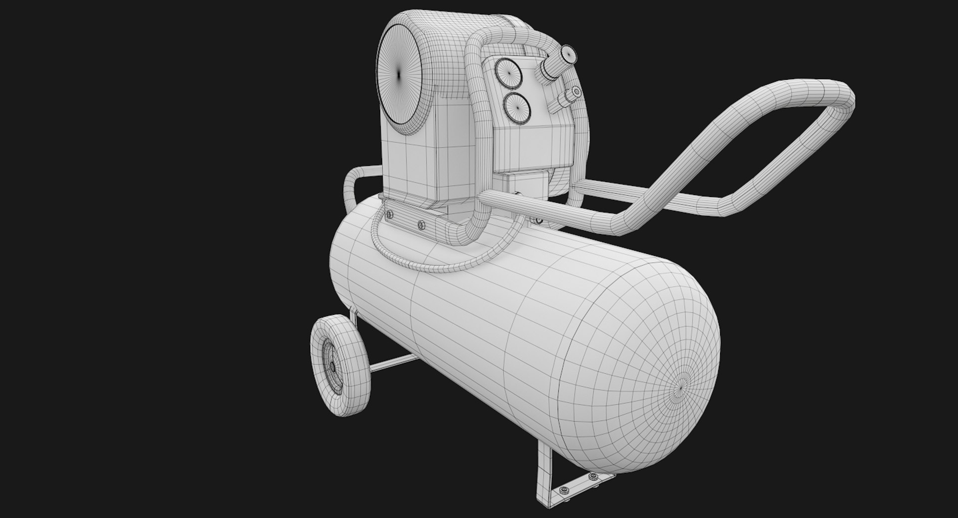 Air Compressor Dewalt 3D Model - TurboSquid 1336226