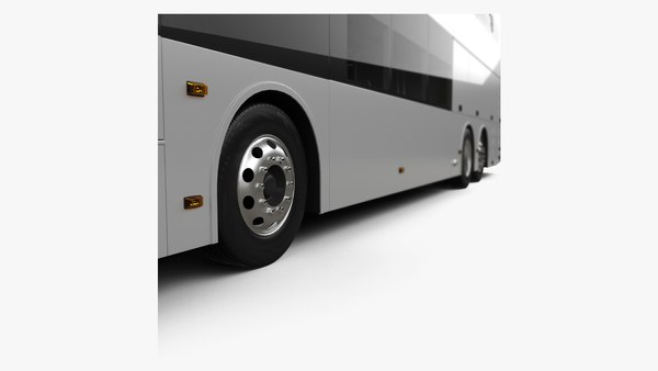 3D модель Hyundai Elec City Double Decker Bus with HQ interior 2021 ...